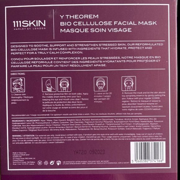 111SKIN | Skincare | Nib 11skin Harley St London Y Theorem Bio ...